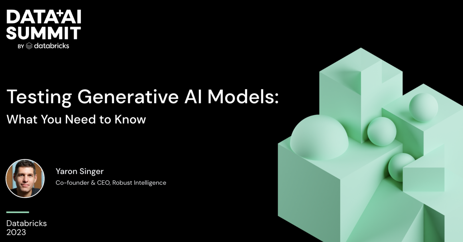 Testing Generative Models What You Need To Know — Robust Intelligence